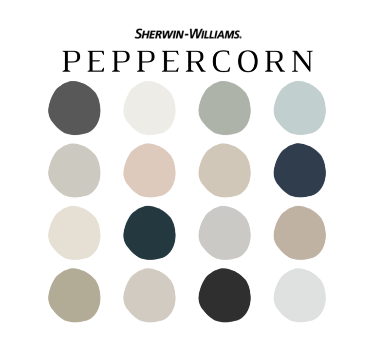 Sherwin Williams Peppercorn SW 7674: Everything You Need To Know - NISH