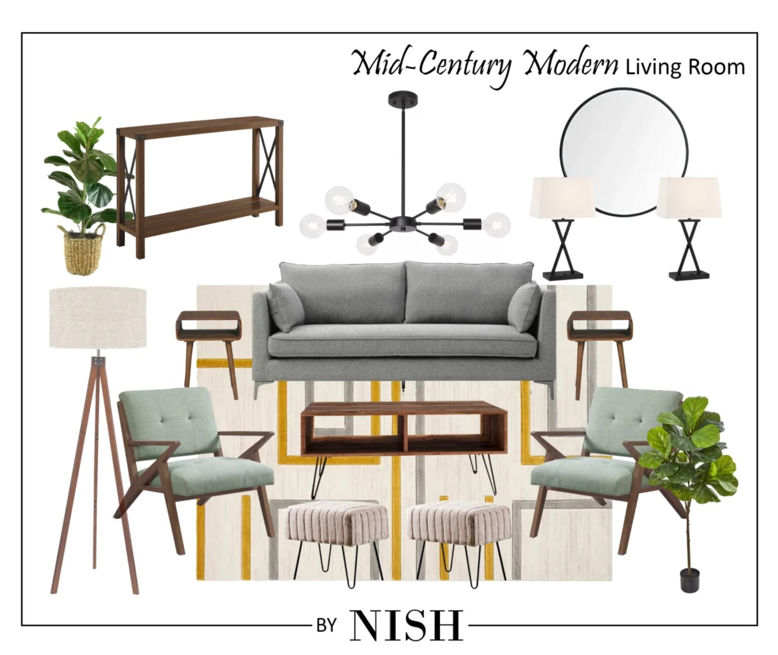 COMPLETE ROOM DESIGN Package - NISH