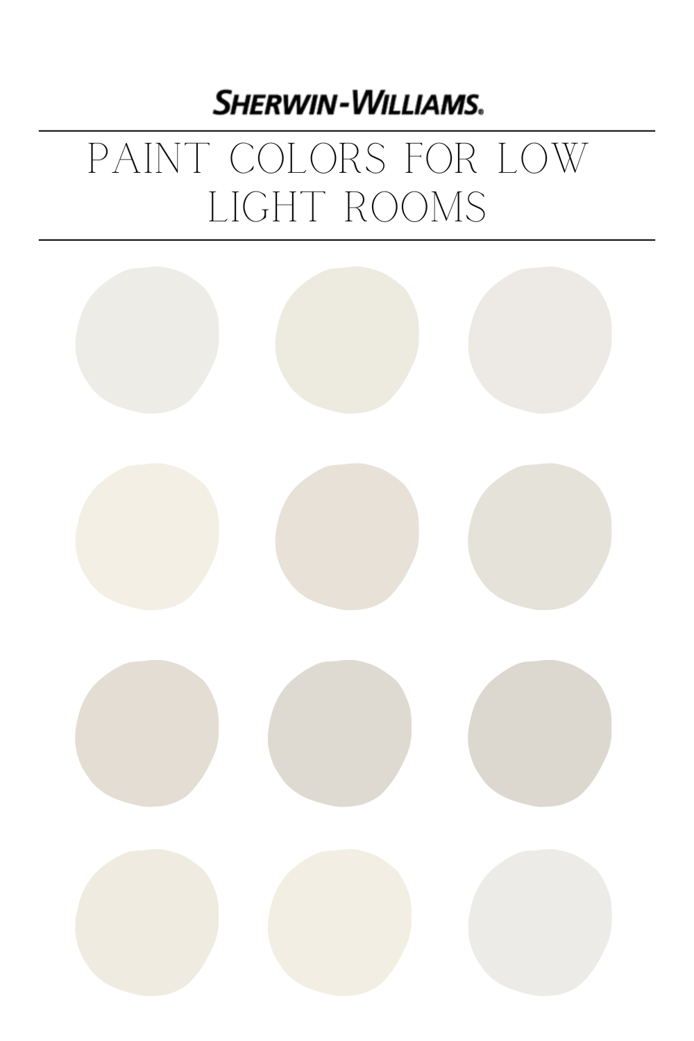12 Best Sherwin Williams Paint Colors For Low-Light Rooms - NISH