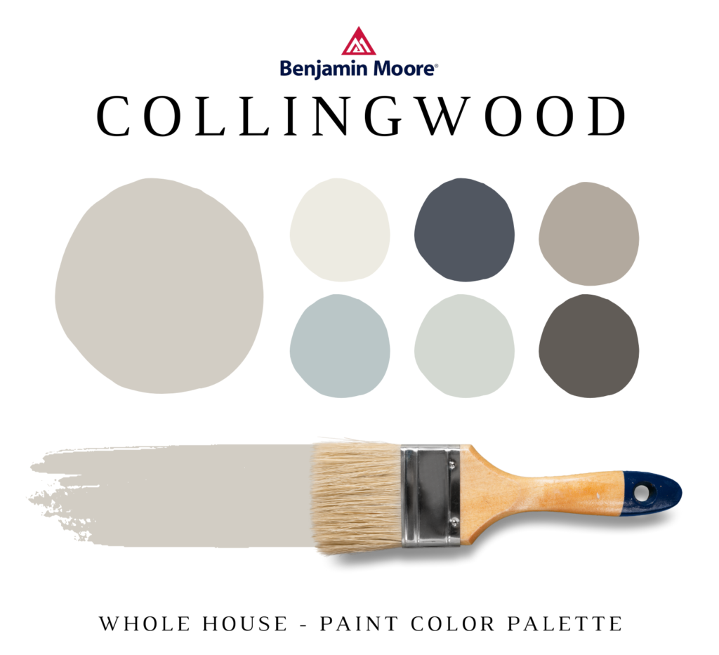 Benjamin Moore COLLINGWOOD Color Palette - NISH