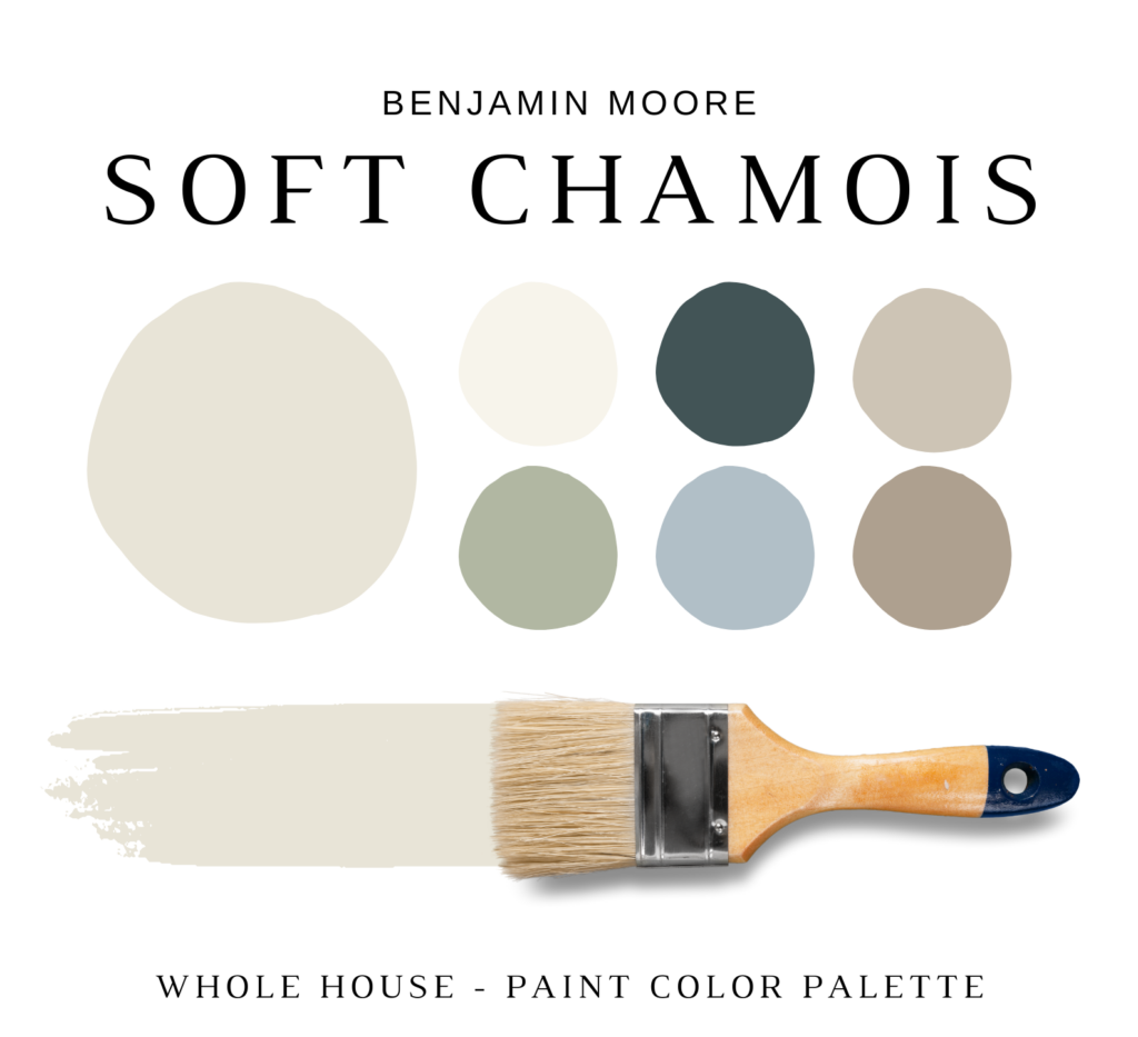 Benjamin Moore SOFT CHAMOIS Color Palette - NISH
