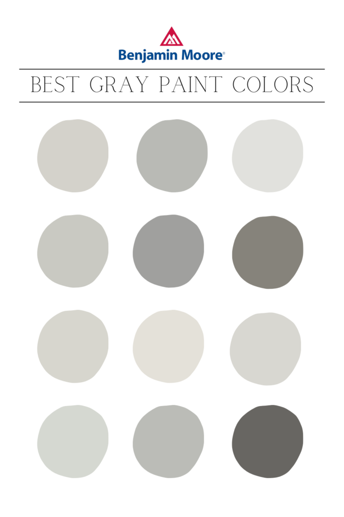 12 BEST Benjamin Moore Gray Paint Colors - NISH