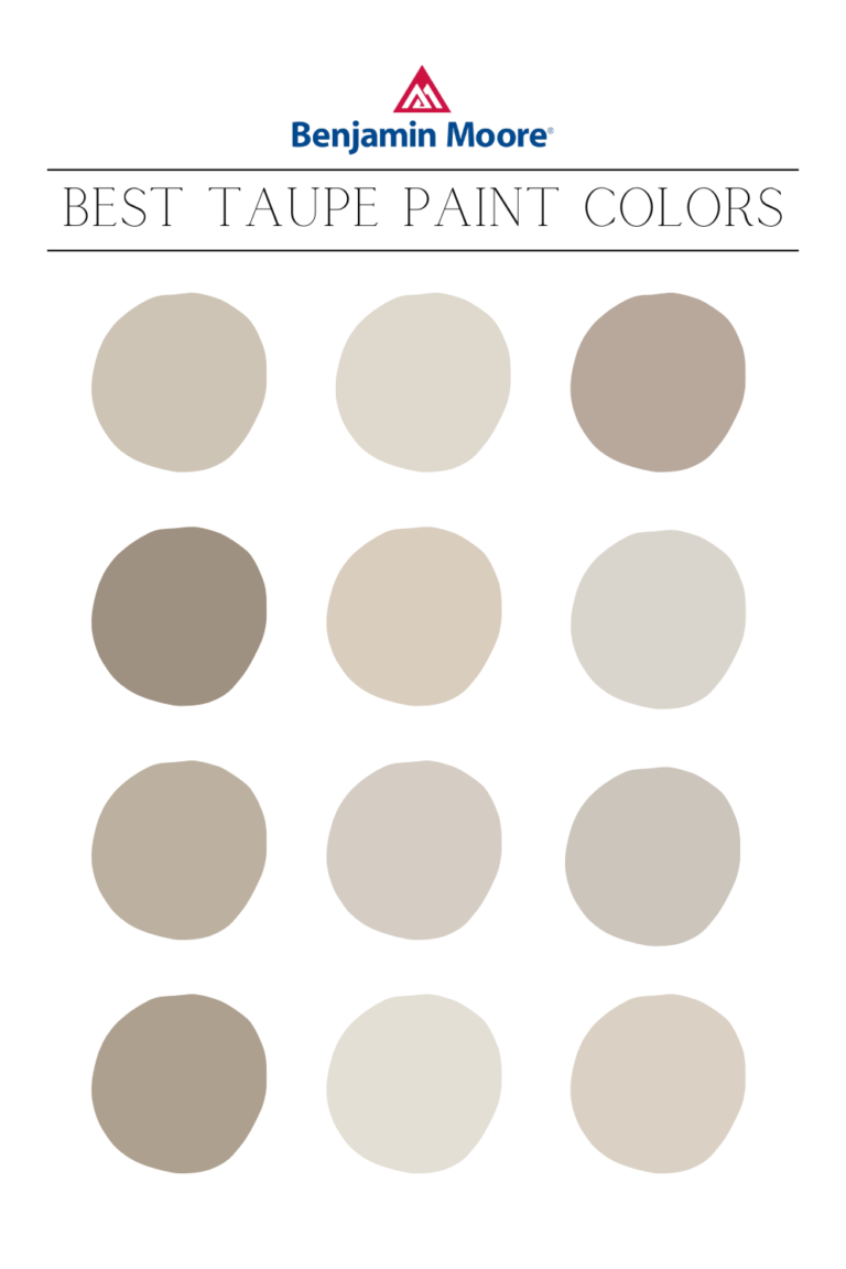 12 BEST Benjamin Moore Taupe Paint Colors - NISH