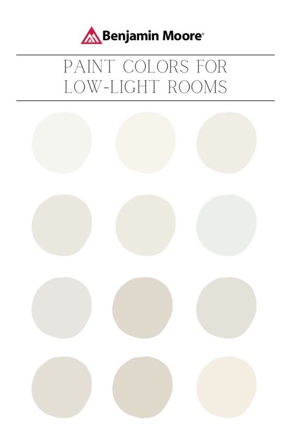12 BEST Benjamin Moore Paint Colors For Low-Light Rooms - NISH