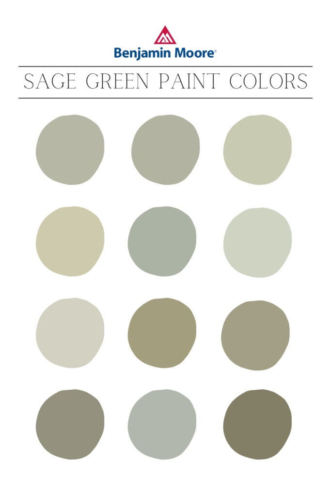 12 BEST Benjamin Moore Sage Green Paint Colors - NISH