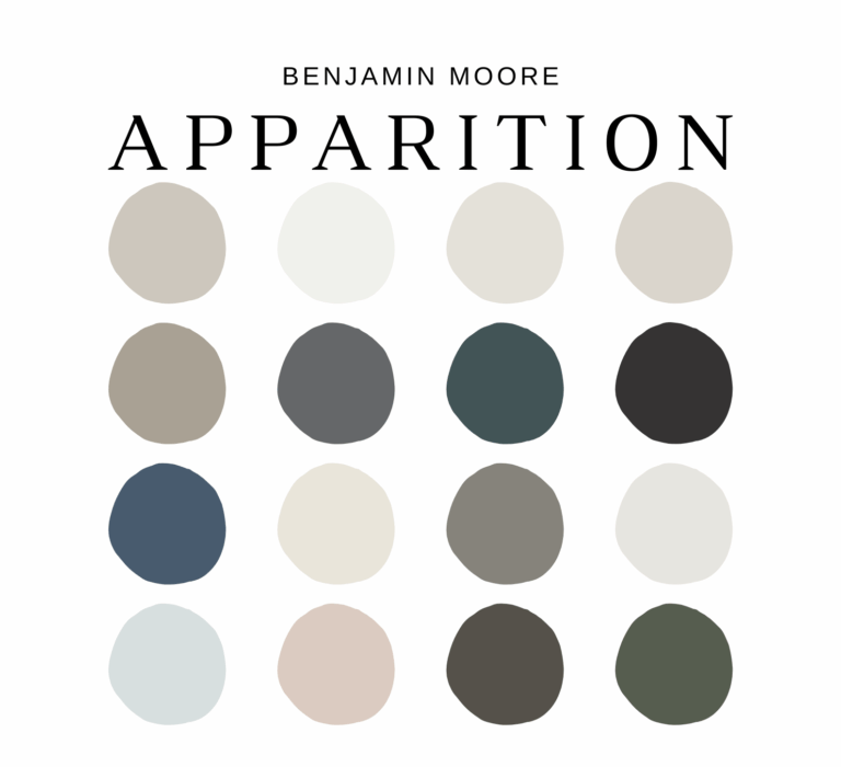 Benjamin Moore APPARITION Color Palette - NISH