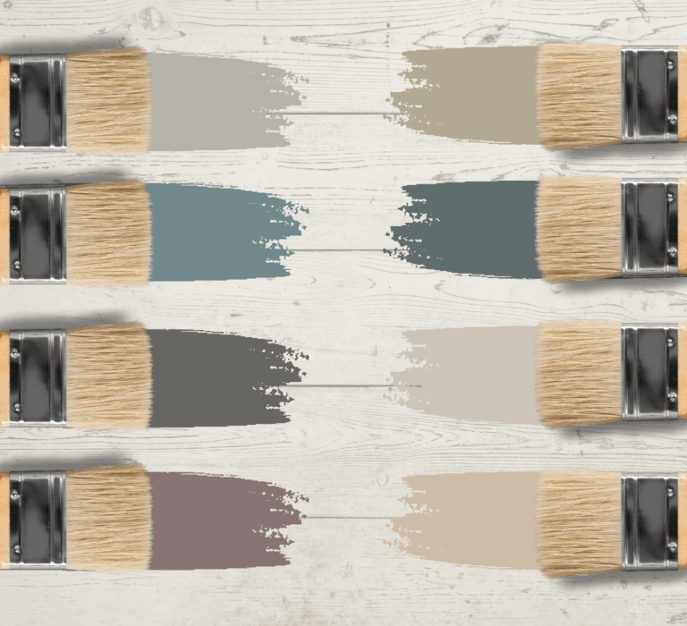 Benjamin Moore SEA HAZE Color Palette - NISH
