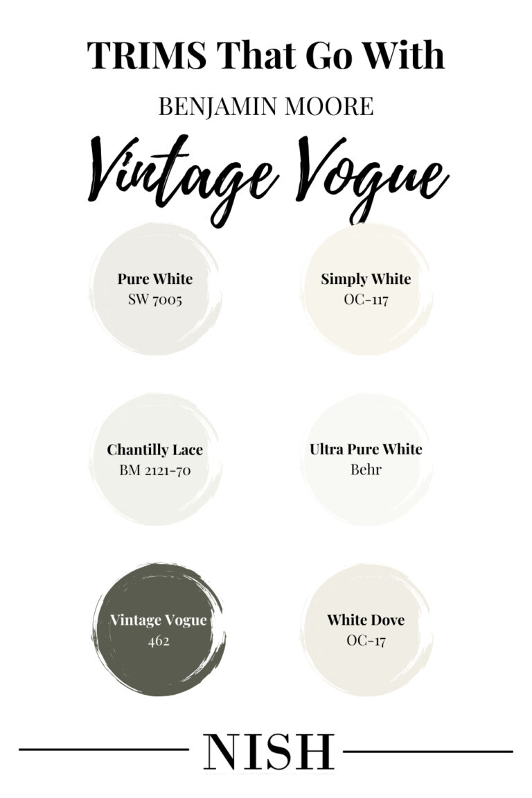 Benjamin Moore Vintage Vogue 462: Everything You Need To Know - NISH