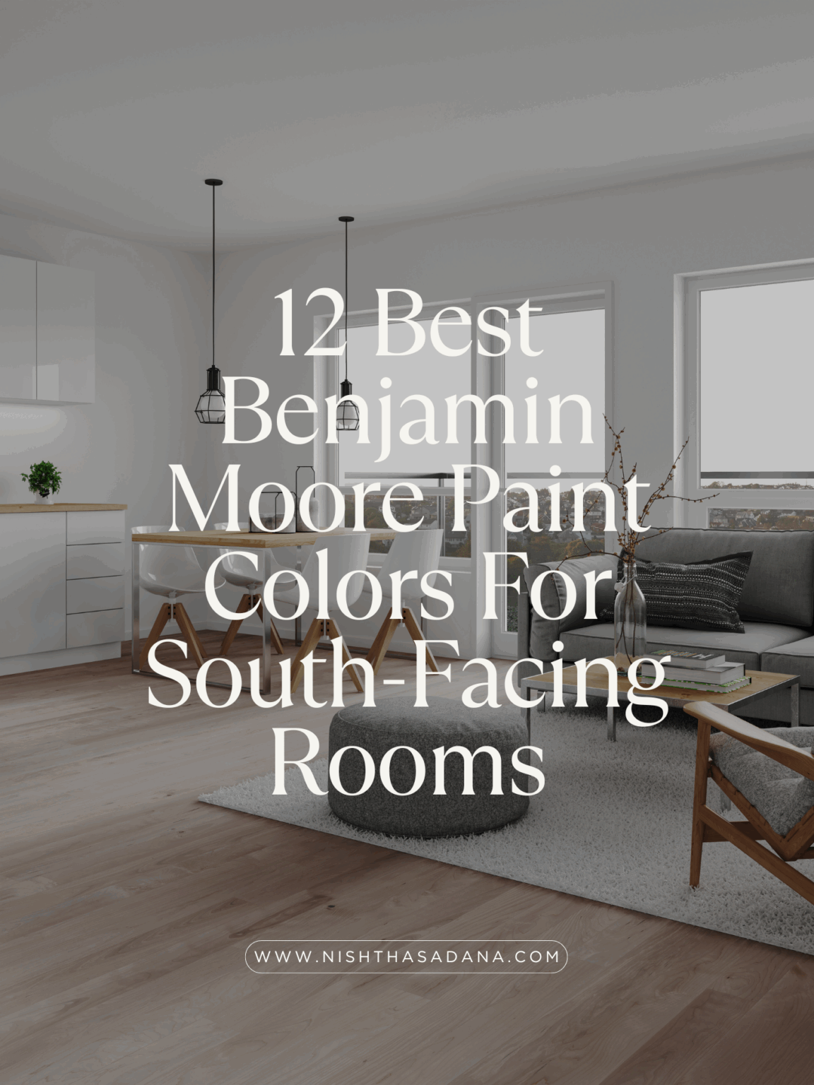 12 BEST Benjamin Moore Paint Colors That Go With Dark Wood - NISH