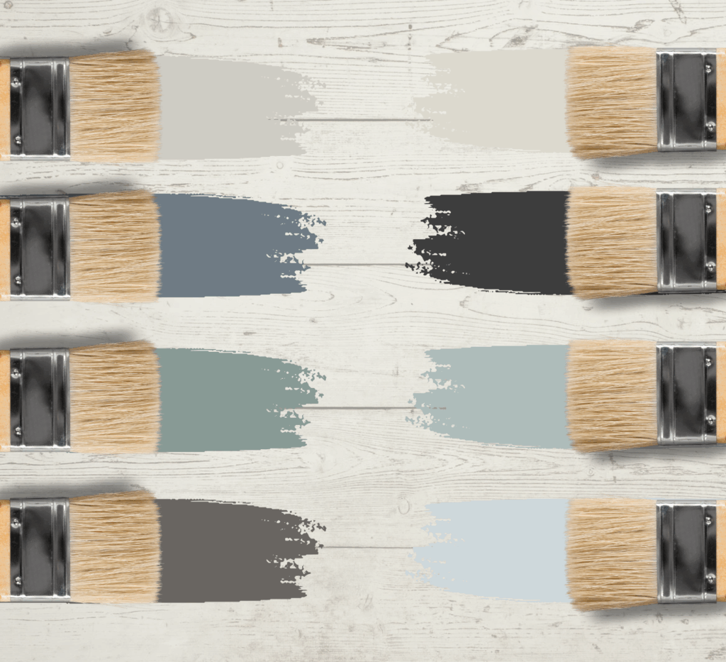 Behr CHIC GRAY Color Palette - NISH