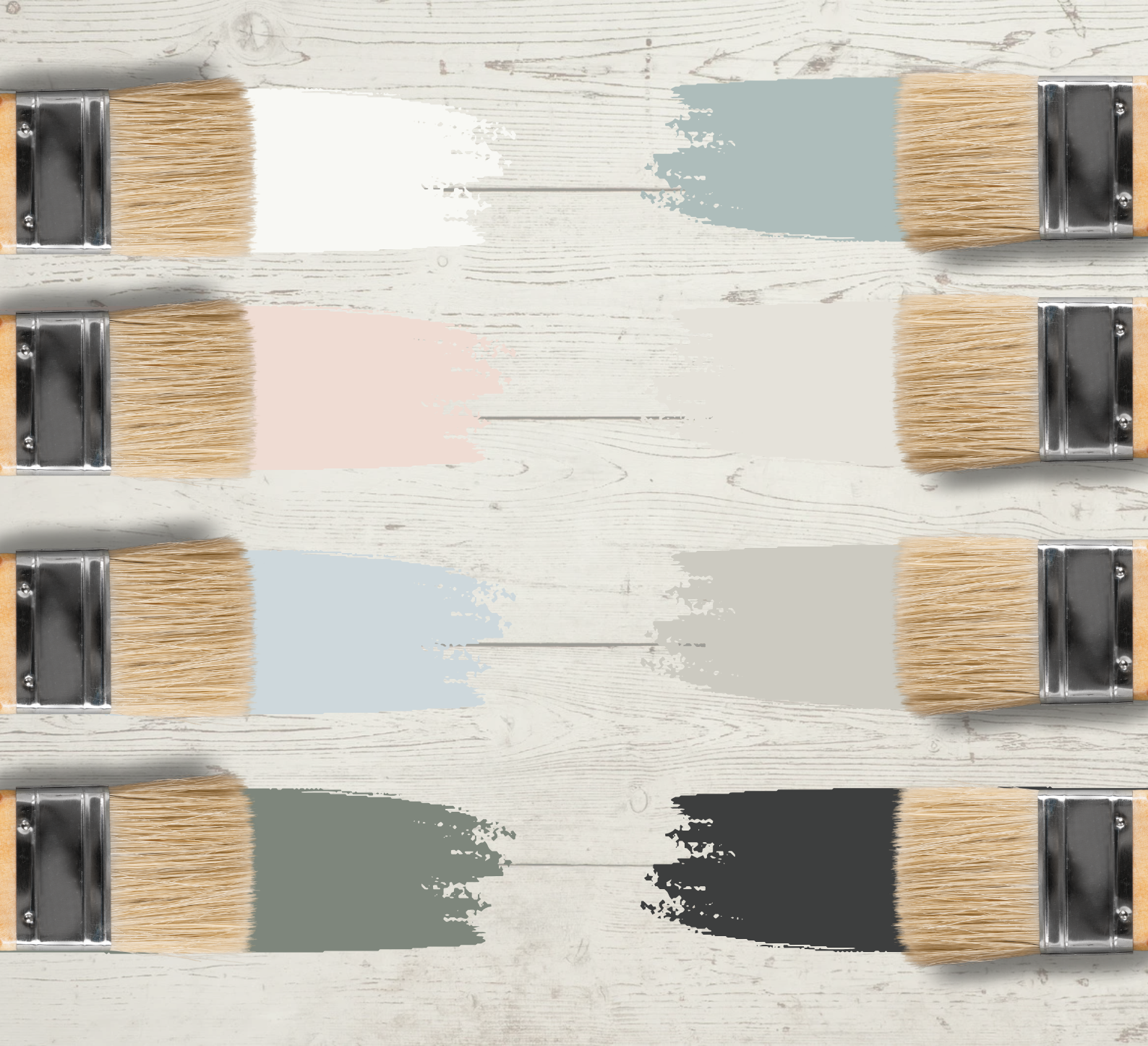 Behr ULTRA PURE WHITE Color Palette - NISH