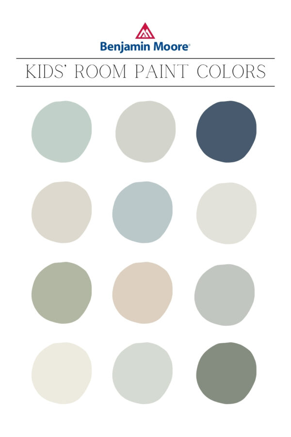 12 Benjamin Moore Kids’ Room Paint Colors - NISH